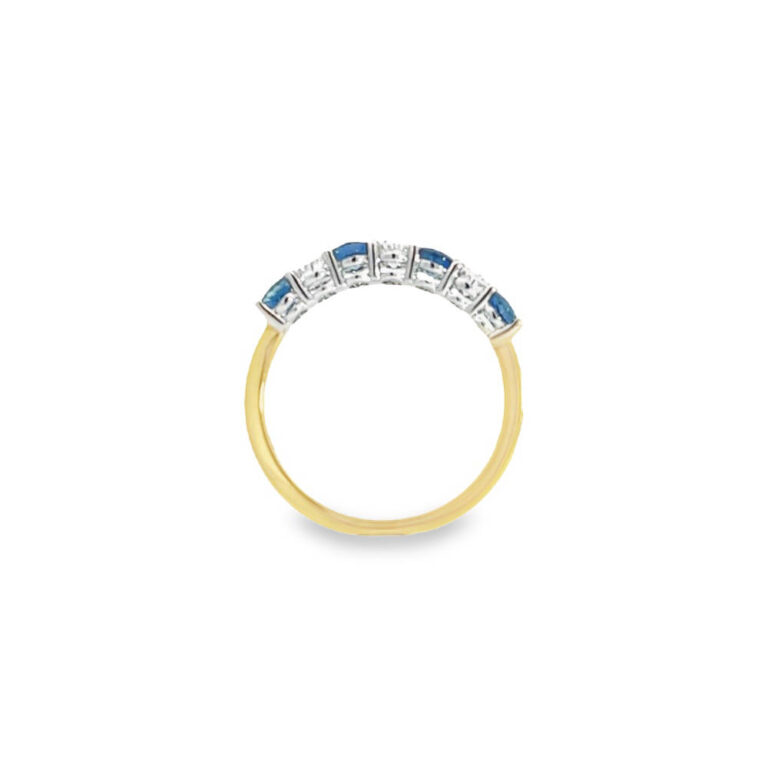 18ct Sapphire and Diamond Madison Ring - Troy O'Brien Fine Jewellery